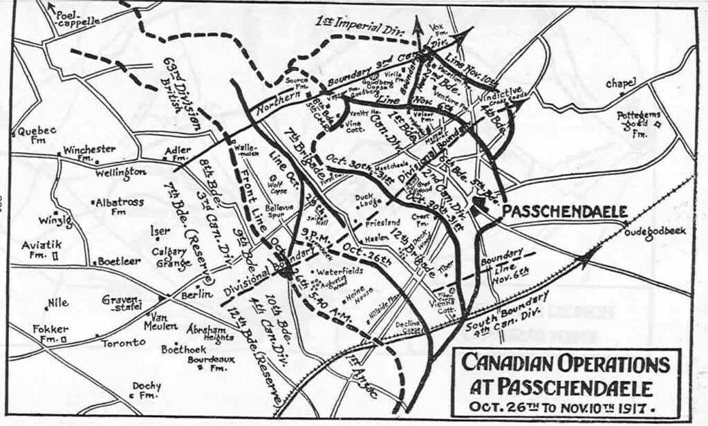 Passchendaele – 15th Batt Cdn Expeditionary Force