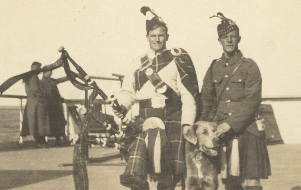 Max – Original Mascot – 15th Batt Cdn Expeditionary Force